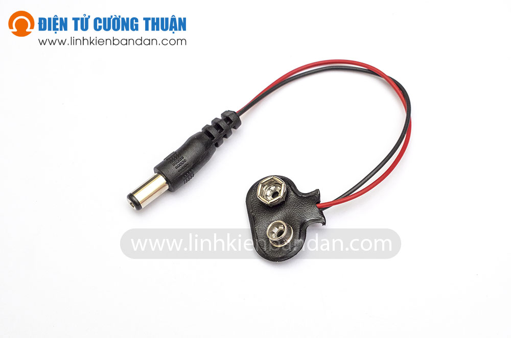 Dây nối pin 9V | Điện tử Cường Thuận